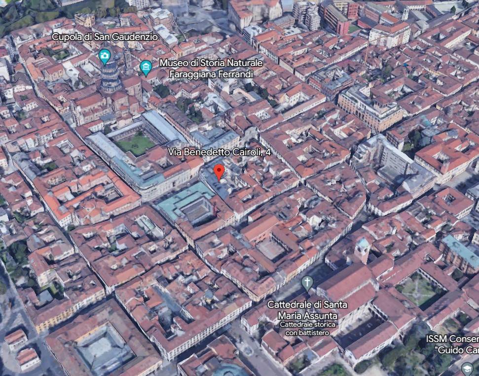 Appartamento all'asta a Novara via Benedetto Cairoli