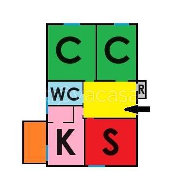 Appartamento in vendita a Bologna via Pasubio, 40