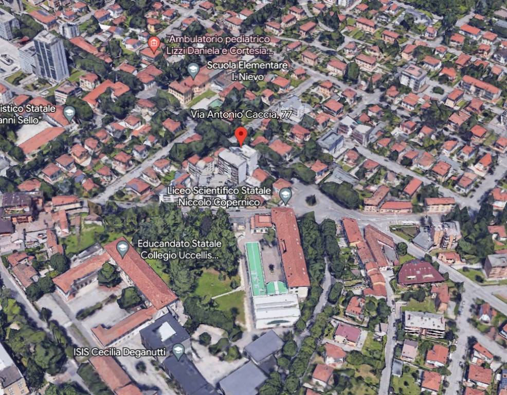 Appartamento all'asta a Udine via caccia